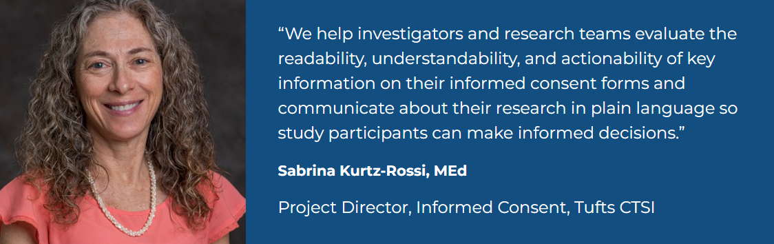 NEW RESOURCE: Informed Consent Key Information Checklist - Tufts CTSI